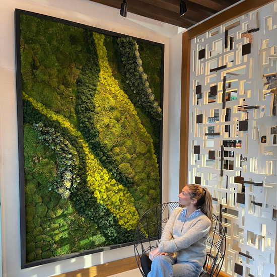 MOSS BOARD, DRIED AND PRESERVED MATERIALS – ENHANCED SPACES & BOTANICALS